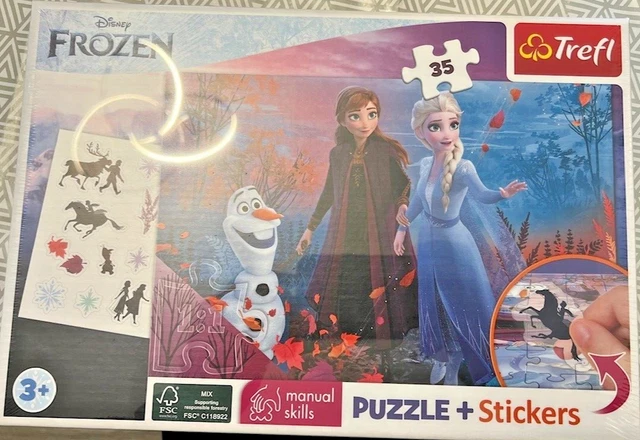 DISNEYS FROZEN, NETFLIX Gabby's Dollhouse and Peppa Pig Puzzle and ...