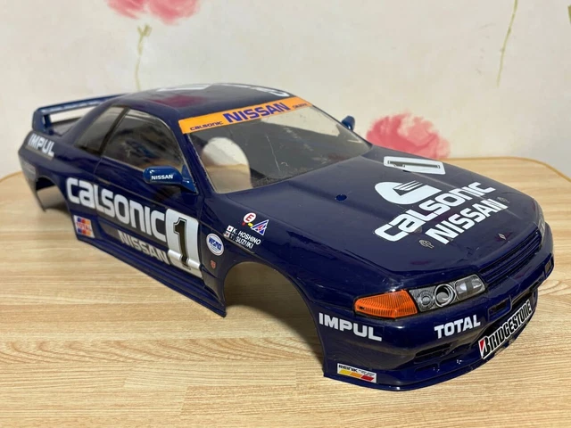 1/10 TAMIYA NISSAN Skyline GT-R R32 Calsonic Racing Car Radio Control ...