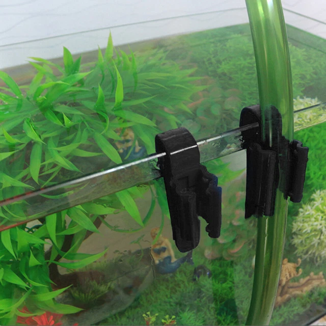 AQUARIUM FILTRATION WATER Pipe Bucket Clip Tube Flow Control Clamp ...