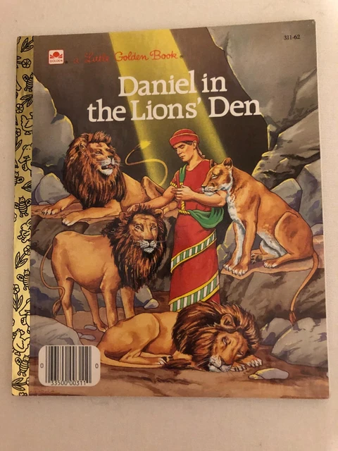 A LITTLE GOLDEN Book- Daniel in the Lions' Den- 1987 £4.77 - PicClick UK