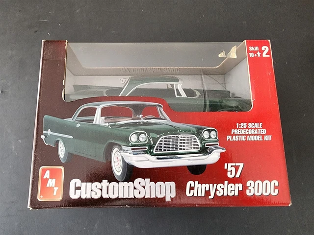 AMT CUSTOM SHOP '57 Chrysler 300C Model - Kit# 30247 1/25 Scale $39.99 ...