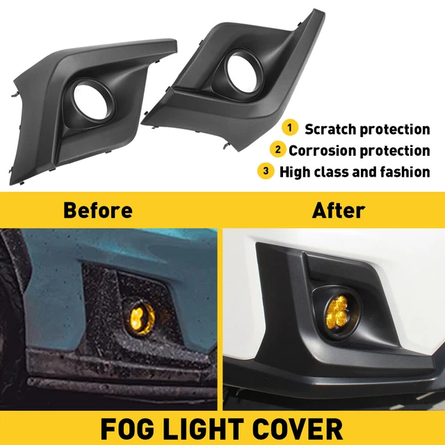 2/FOR SUBARU CROSSTREK 57731FL092 XUV Left Right Fog Light Cover ...