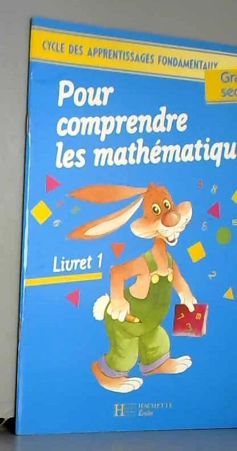 COMPRENDRE LES MATHÉMATIQUES, grande section, livret, numéro 1 (edition ...