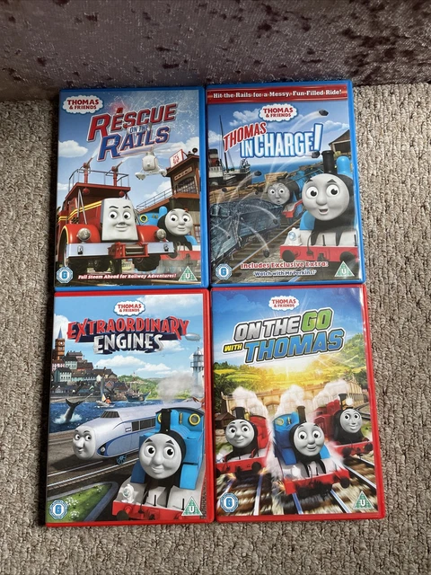 THOMAS AND FRIENDS Dvds Thomas in Charge Rescue on the Rails £2.00 ...