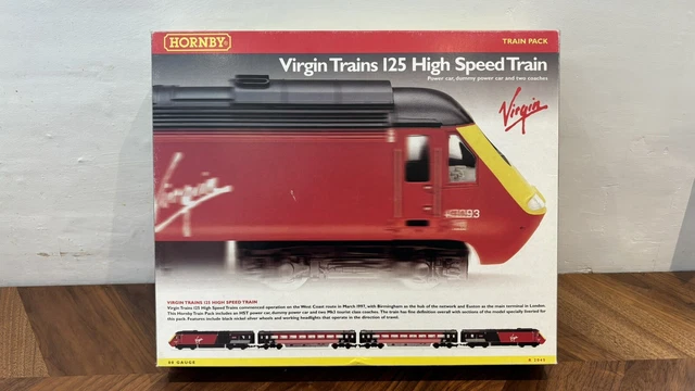 HORNBY R2045 CLASS 43 Train Pack In Virgin trains Livery £95.00 ...