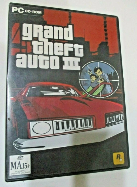 GRAND THEFT AUTO III PC CD-ROM Windows Game - 2 Discs with manual 2002 ...