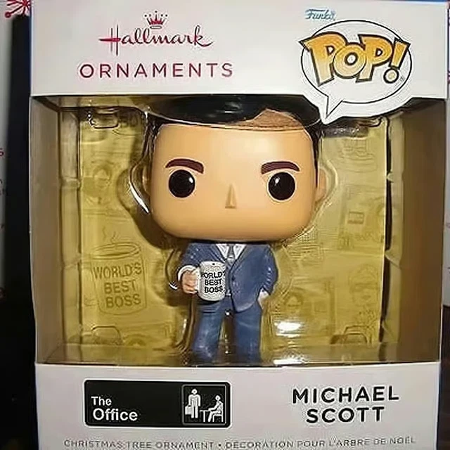 2022 HALLMARK FUNKO POP! The Office Michael Scott Christmas Tree ...