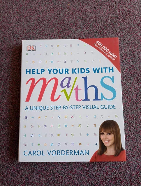 HELP YOUR KIDS With Maths by Carol Vorderman Age 10-16 Paperback Book ...