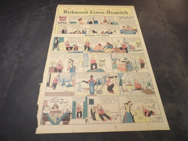 BRINGING UP FATHER by George McManus - Sep 17, 1933 - Full-Size Sunday ...