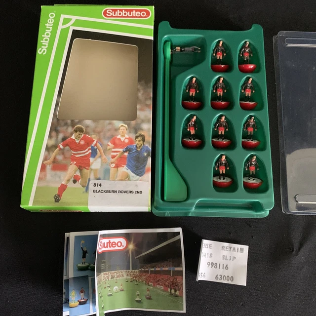VERY RARE SUBBUTEO 814 Blackburn Rovers 2ND LW Football Team 63000 £28.99 - PicClick UK
