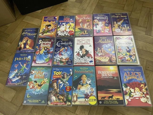 17 WALT DISNEY Videos VHS Watched Once Only £10.00 - PicClick UK