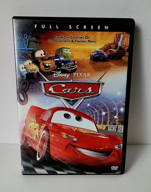 DISNEY PIXAR CARS (DVD, 2006, Full Frame) Kids Animated Movies $6.51 ...