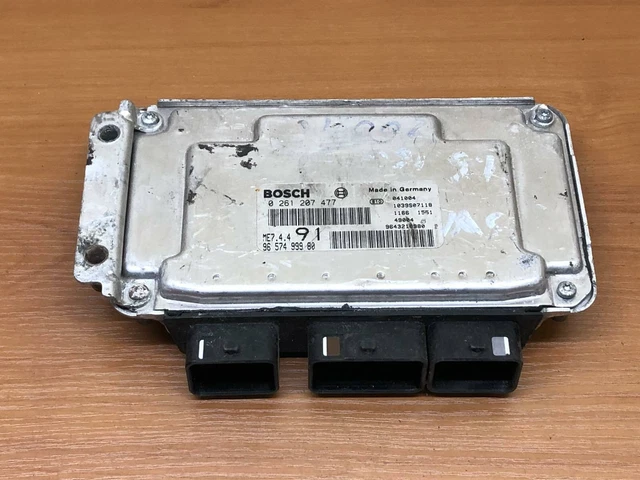 PEUGEOT CITROEN ENGINE Control Module Unit Motor Ecu Bosch 0261207477 9657499980 EUR 42,19 ...