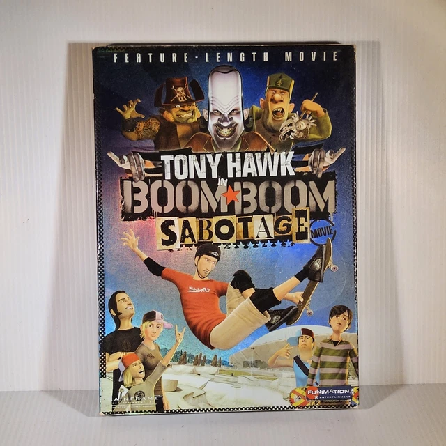 TONY HAWK IN Boom Boom Sabotage - DVD - Region 1 £8.04 - PicClick UK