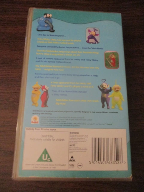 TELETUBBIES MUSICAL PLAYTIME VHS Video Tape £4.99 - PicClick UK
