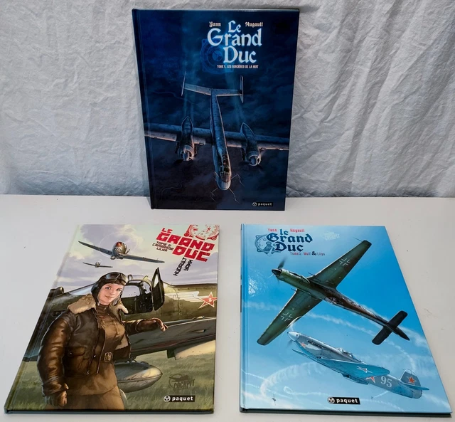 LOT BANDES DESSINEES LE GRAND DUC TOME 1 à 3- HUGAULT/ YANN EUR 59,90 ...