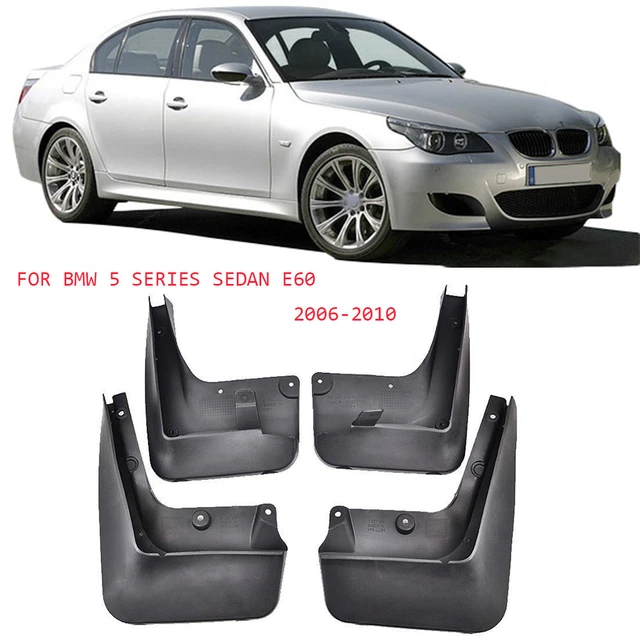 FOR BMW 5 Series E60 OEM Fitment Sport Mud Flaps Splash Mud Guard 2006 ...