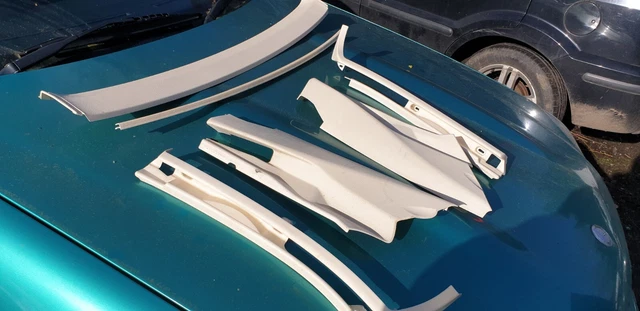 MERCEDES SLK R170 Interior Roof Trim Set cream 1996 - 2004 £60.00 ...