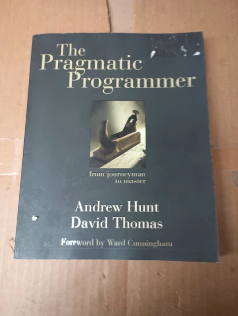 NEW THE PRAGMATIC Programmer Andrew Hunt David Thomas Creased On Bottom ...