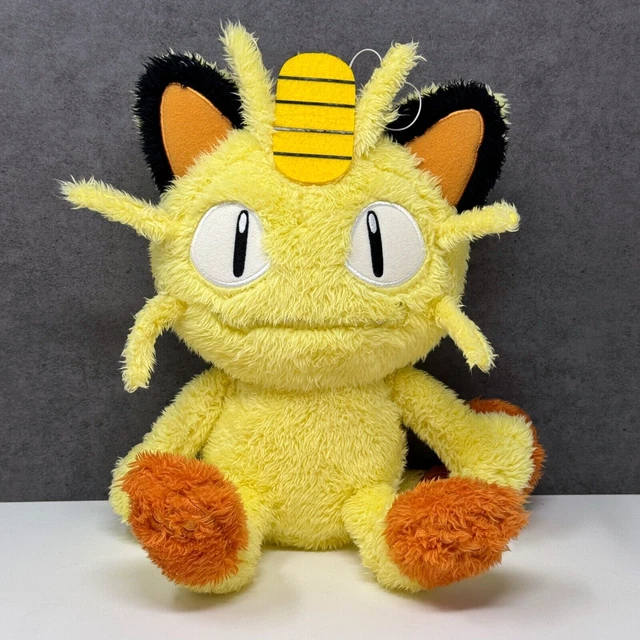OFFICIAL POKEMON BANPRESTO 2021 - Fluffy Meowth DX UFO Plush Soft Toy ...