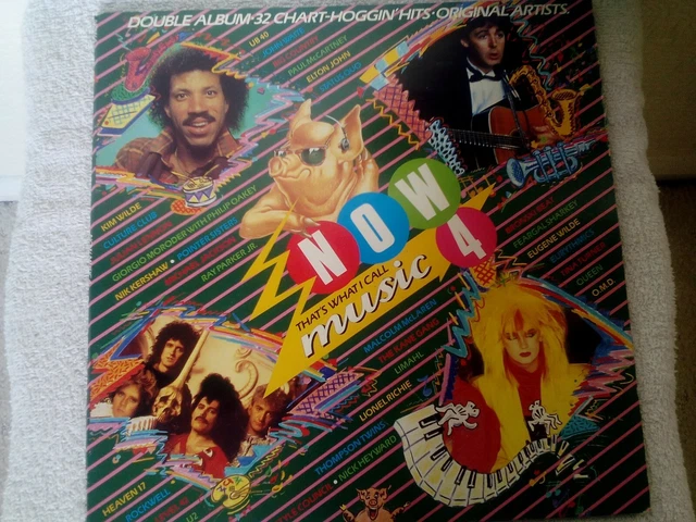 NOW THAT`S WHAT I Call Music No.4.Double G.fold Album.virgin Now4.1-1 ...