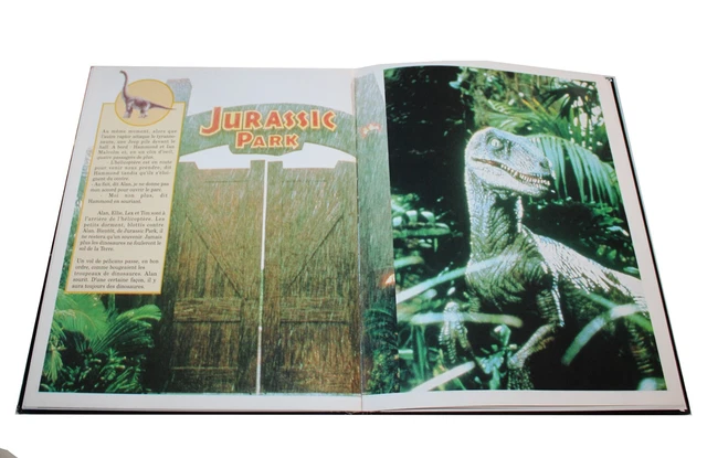 LIVRE DU FILM Jurassic Park année 1992 vintage EUR 12,00 - PicClick FR
