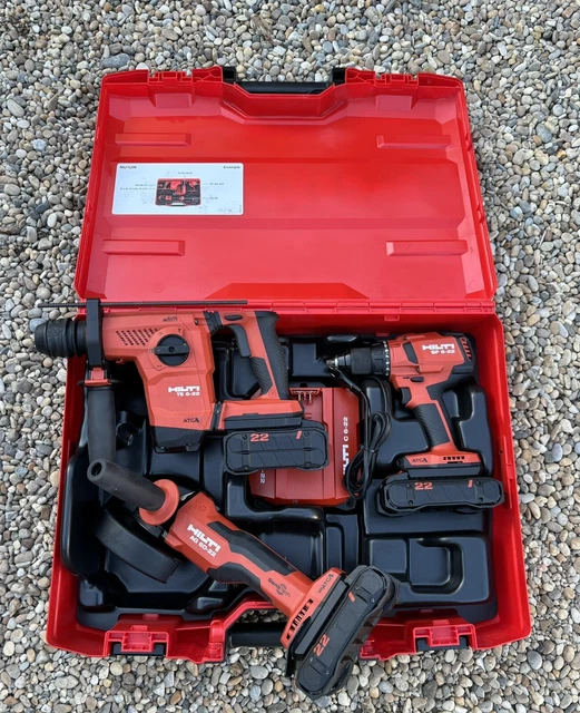 HILTI KIT 3 Tools NURON 22v - te 6-22 Ag 6-22 Sf 6-22 EUR 1.600,00 - PicClick FR