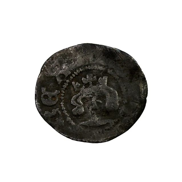 ENGLAND KING EDWARD III 1327-1377 AD AR Silver Halfpenny Hammered Coin ...