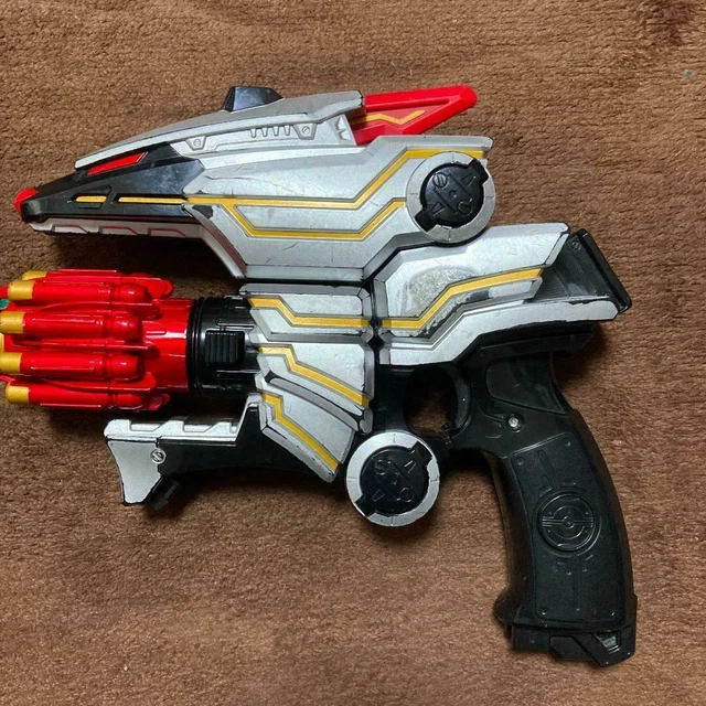 POWER RANGERS MEGAFORCE Goseiger DX Robo Blaster Leon Laser Morpher ...