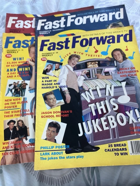 FAST FORWARD MAGAZINES From 1989 £10.80 - PicClick UK