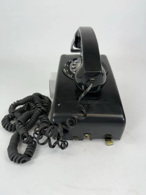 ROTARY DIAL STROMBERG Carlson Wall Mount Clock Vintage Art Deco £54.92 ...