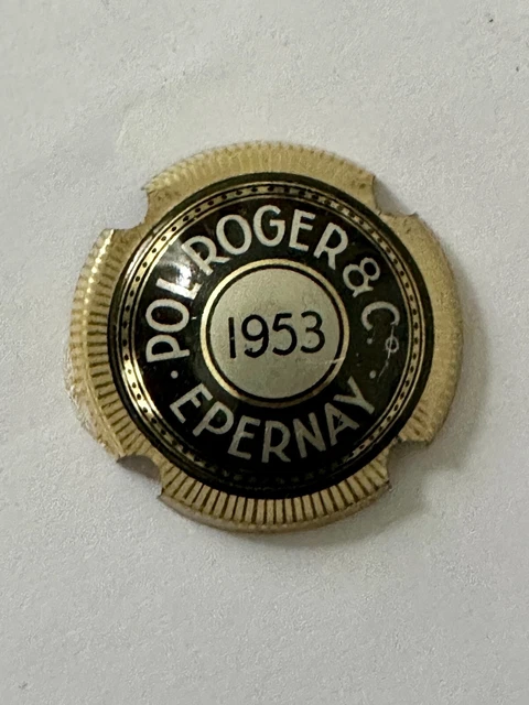 CAPSULE DE CHAMPAGNE, Pol Roger & C°, 1953 EUR 10,00 - PicClick FR