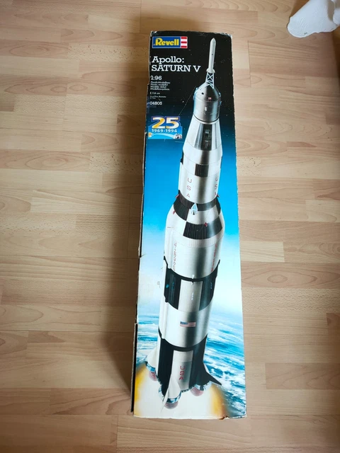 REVELL 04805 APOLLO SATURN V 1:96 SCALE MODEL KIT 25th ANNIVERSARY Edition. £120.00 - PicClick UK