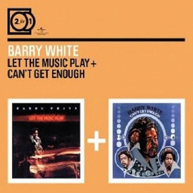 BARRY WHITE &LET The Music.../Cant Get Enough" 2 Cd New! EUR 31,49 ...