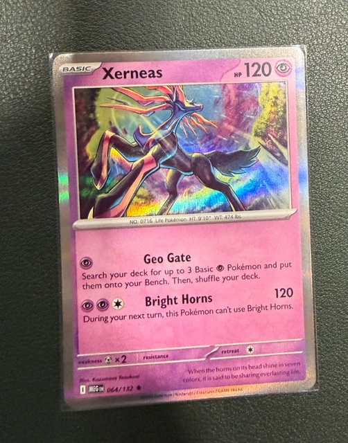 XERNEAS 064/132 ME01: Pokemon TCG - Mega Evolution Holo Rare £2.28 ...