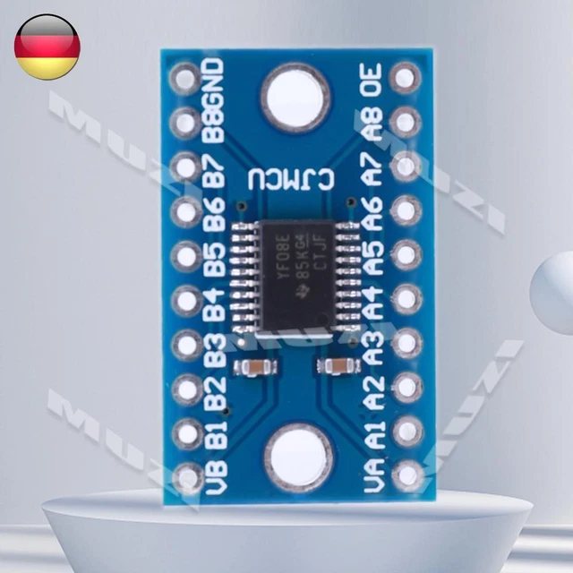 TXS0108E LOGIC LEVEL Shifter Bi-Directional Module Useful 8 Channel for ...