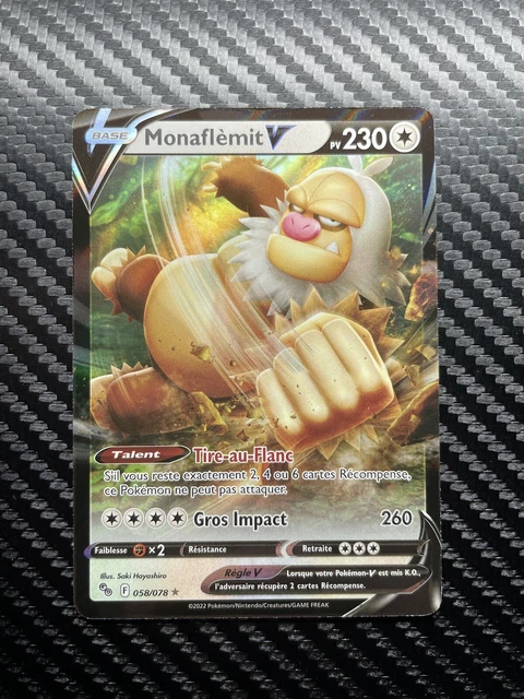 CARTE POKÉMON MONAFLEMIT V 058/078 Booster Pokemon GO EB10.5 FR NEUF EUR 2,00 - PicClick FR