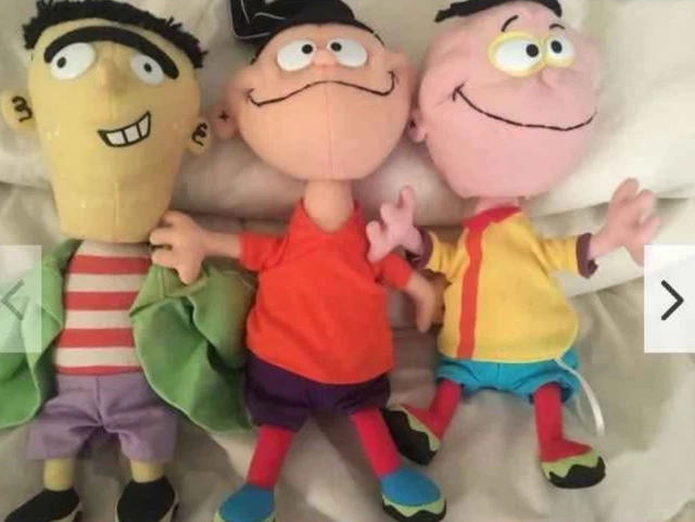 ED, EDD & Eddy Bobble Head Plush Teddies Rare Cartoon Network £399.00 ...