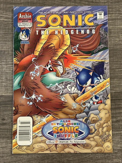 SONIC THE HEDGEHOG #92 Comic Book (Archie Comics 2001) £22.64 - PicClick UK