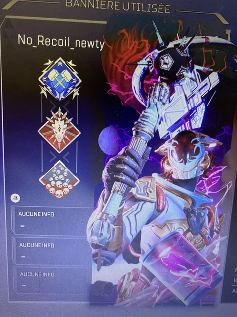 COMPTE APEX LEGENDS ps5 Heirloom Horizon Pred Master EUR 160,00 ...