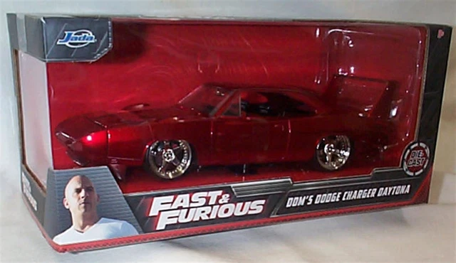 Fast And Furious Doms Dodge Charger Daytona 1 24 Scale Diecast Jada