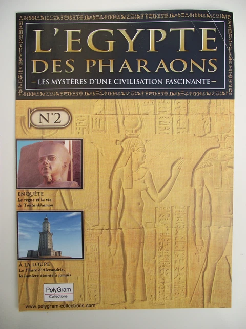 L'EGYPTE DES PHARAONS n° 2 PTOLEMEE. Phare d'ALEXANDRIE. Poster. Sans le DVD. EUR 3,10 - PicClick FR