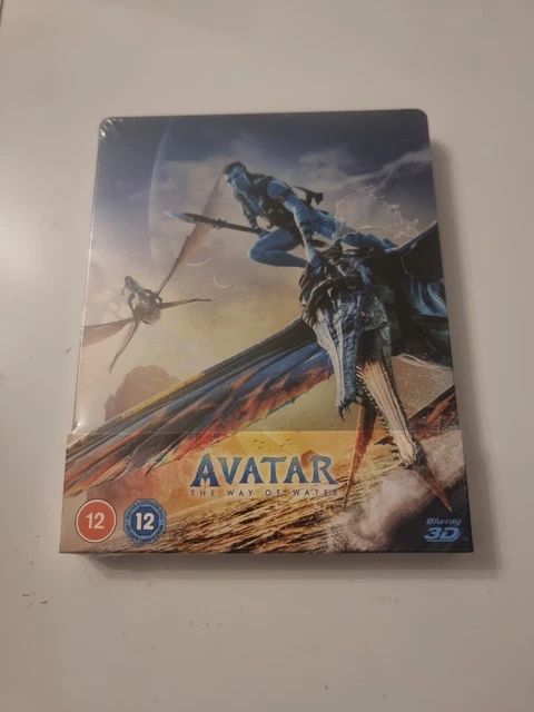 AVATAR: THE WAY of Water Steelbook (hmv Exclusive) [12] Blu-ray 3D ...
