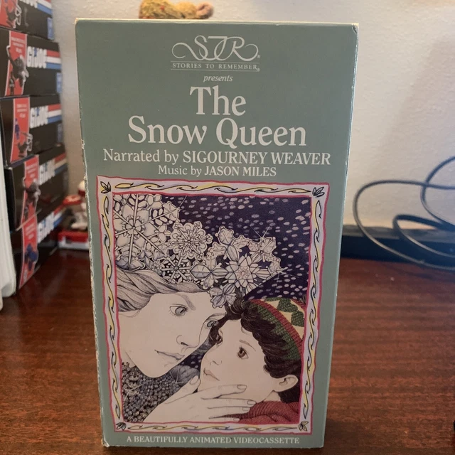 THE SNOW QUEEN, VHS, 1992, narrated by Sigourney Weaver, Hans Christian ...