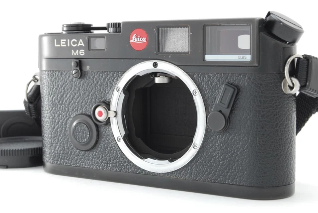 [MINT W/BOX & Case] Leica M6 0.85 non TTL Black 35mm Film Camera From ...