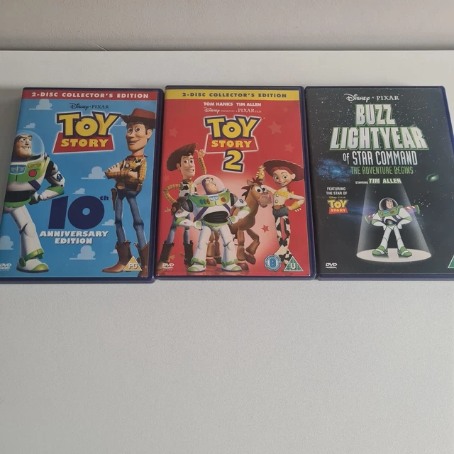 DISNEY PIXAR TOY Story DVD Bundle Collection Children's Kids - Free ...