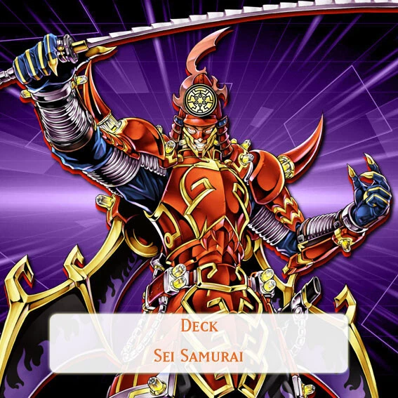 YU-GI-OH DECK SEI Samurai Shi En Leggendario Grande Shogun Enishi ...