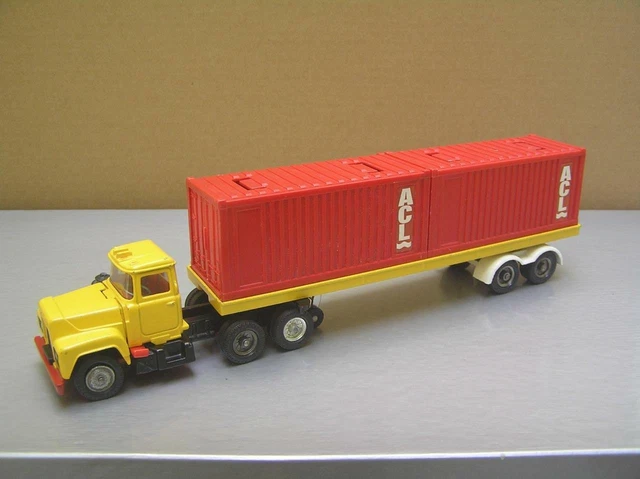 CORGI MAJOR TOYS 1106 Mack 'ACL' Container Truck made in Great Britain ...