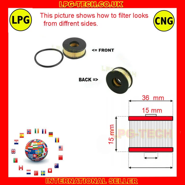 LANDI LIQUID PHASE Filter + O-Rings Lpg Autogas EUR 5,73 - PicClick FR