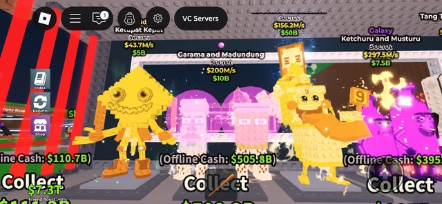 GARAMA AND MADUNDUNG 200M Steal A Brainrot Sab Rare Cheapest Fastest ...